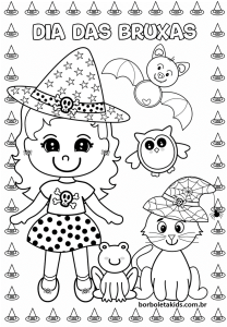 Atividades dia das bruxas 2